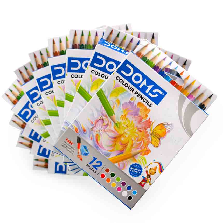 Color corto hexagonal DOMS 12 colores – DLsur Online